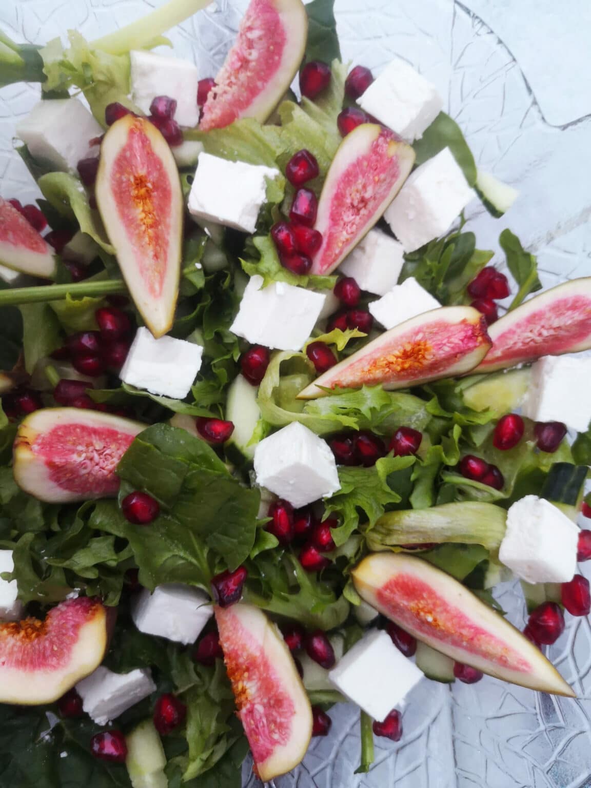 Viikuna-fetasalaatti - Terveelliset herkut